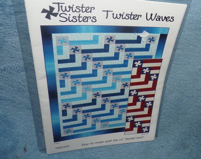 Twister Sisters Twister Waves Pattern - Etsy