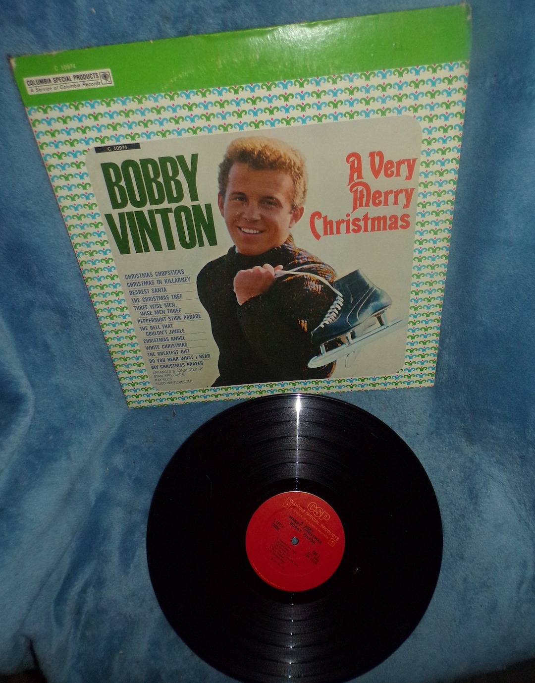 Vintage Bobby Vinton A Very Merry Christmas Vinyl LP Album - Etsy