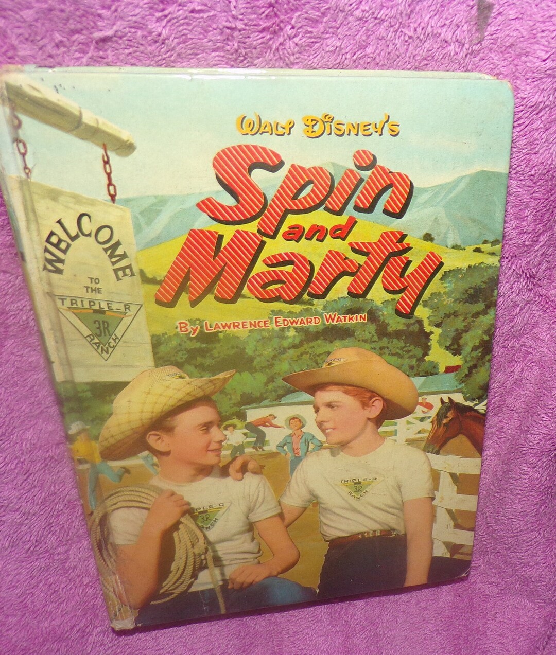 Vintage 1956 Whitman Walt Disney Spin and Marty Hardback Book - Etsy