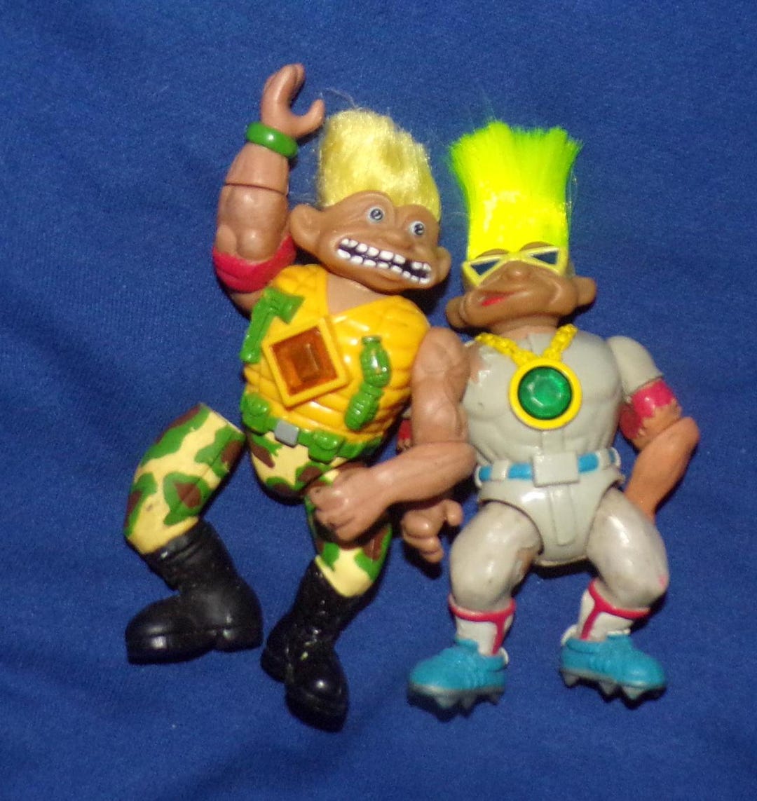 Vintage Stone Protectors Action Figure : Lot of 2 Cornelius and Angus ...