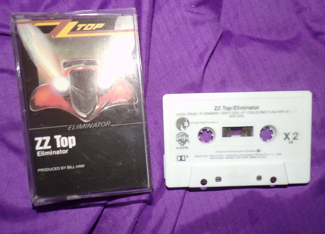 Vintage Cassette ZZ Top - Eliminator Cassette Tape Cassette - Etsy