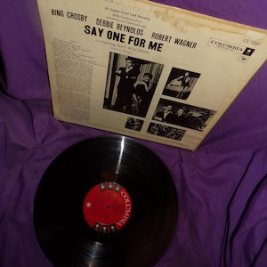 Vintage Vinyl Lp Record Album Bing Crosby Debbie Reynolds Robert Wagner ...