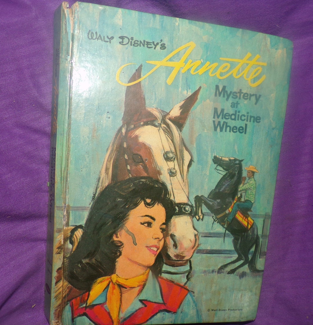 Vintage Annette Funicello Mystery at Medicine Wheel 1964 Book Whitman ...