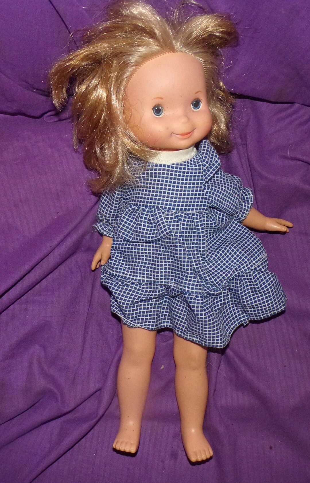 Vintage My Friend Mandy Doll Blonde 16" in Dress - Etsy