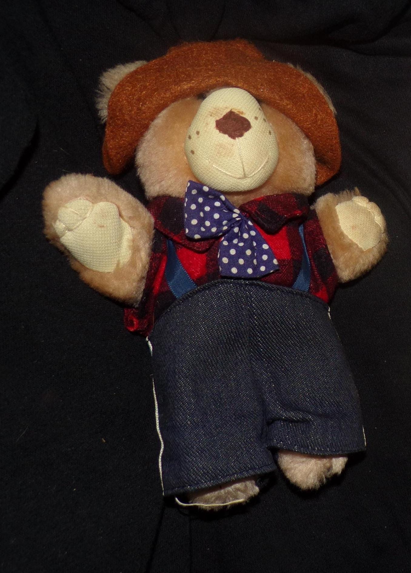 Vintage Furskins 7” Farrell Plush Teddy Bear Stuffed Animal 7" in ...