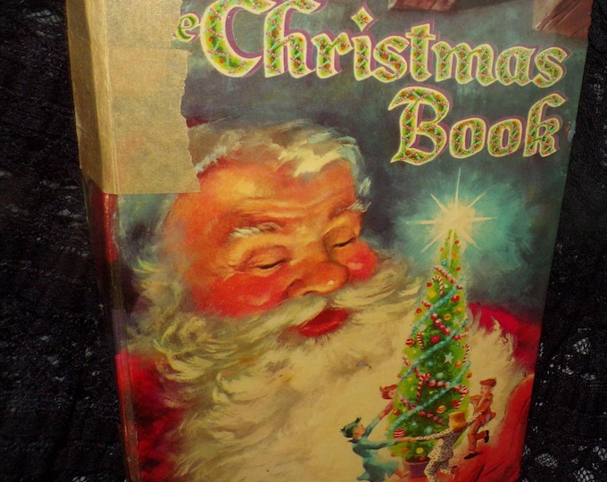 Vintage the Christmas Book 1954 by Whitman Oversized Story Book Retro ...
