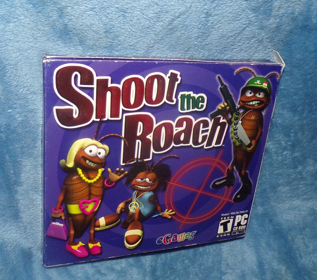 Shoot the Roach Pc Game Windows 98 SE Pc Game - Etsy