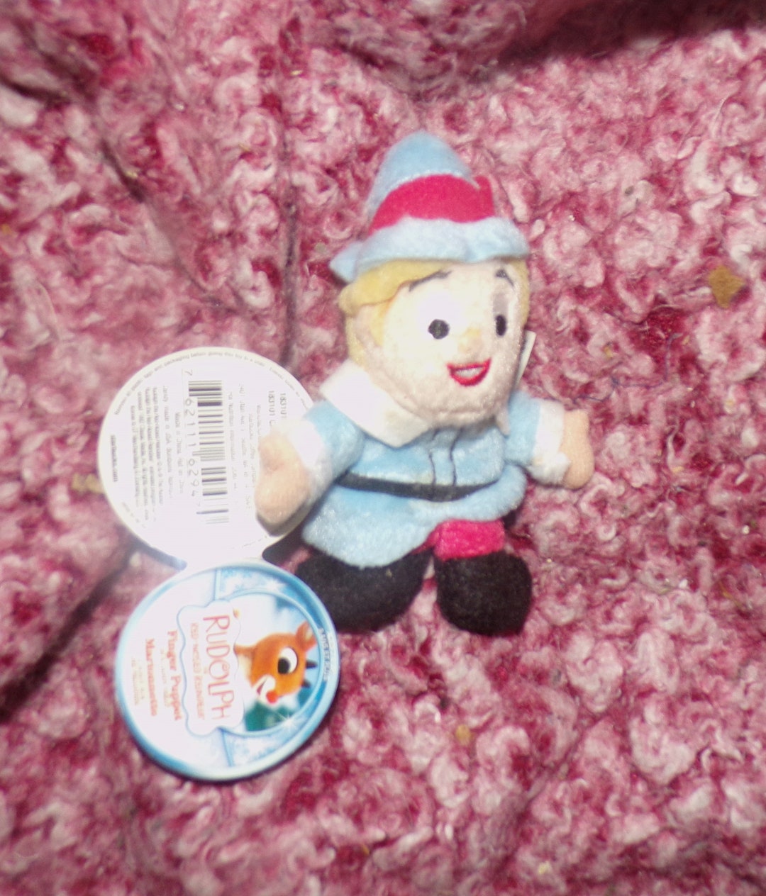 Rudolph Marvin Plush Finger Puppet With Tag - Etsy