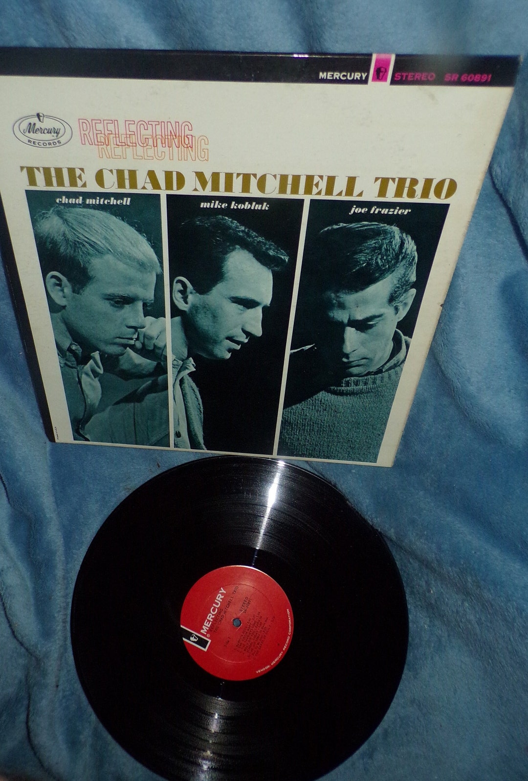 Vintage the Chad Mitchell Trio Reflecting Vinyl Record Vinyl LP Album ...