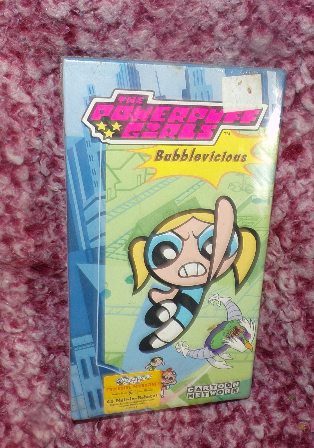 Powerpuff Girls Bubblevicious Vhs Sealed Vintage Vhs - Etsy