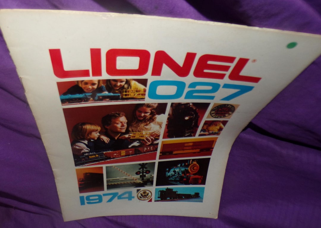 Vintage Lionel Train Catalog 1974 Trains and Accessories - Etsy