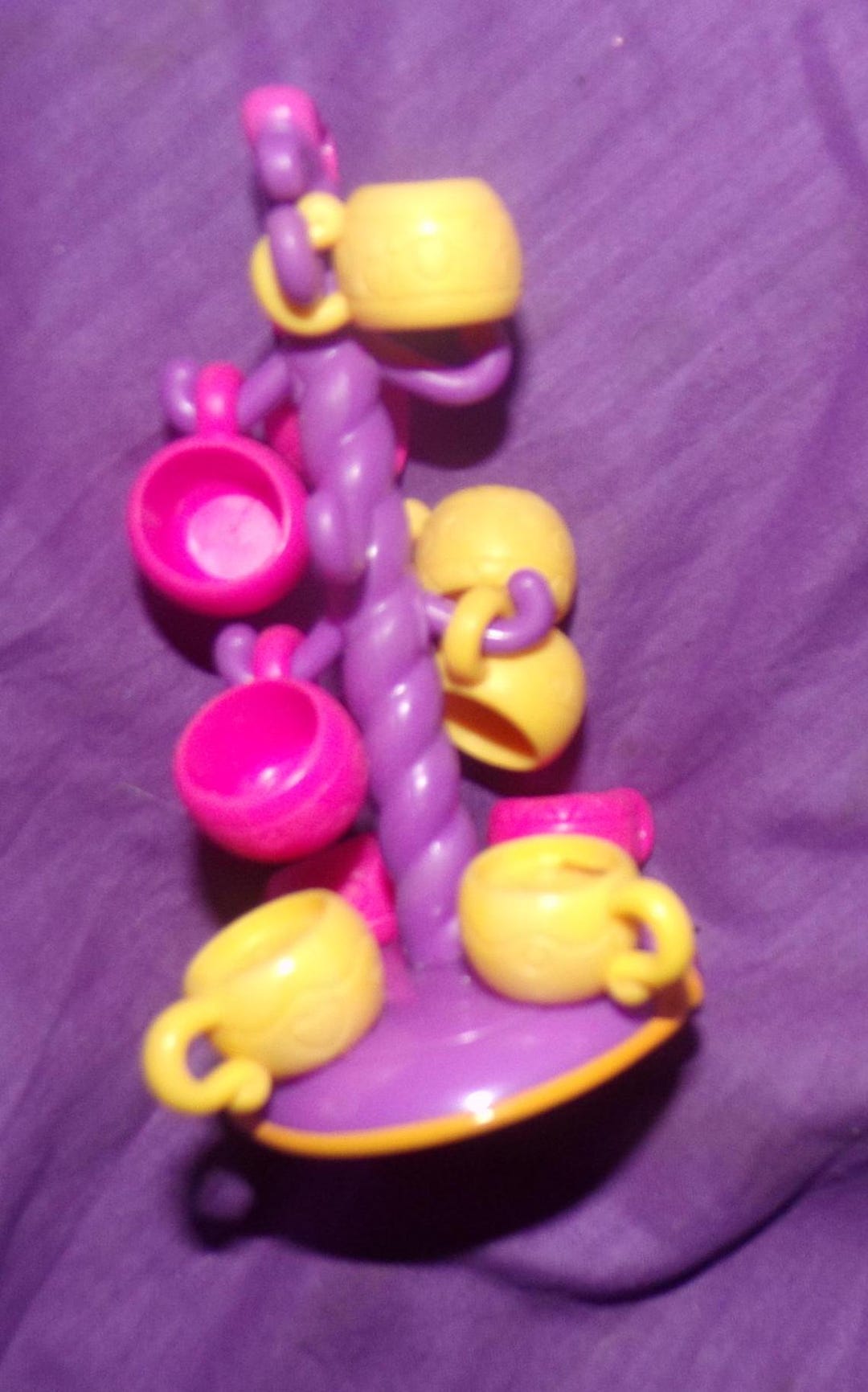 Zinkies Squinkies Tiny Tea Party Teacups on 4" Stand Blip Toys - Etsy