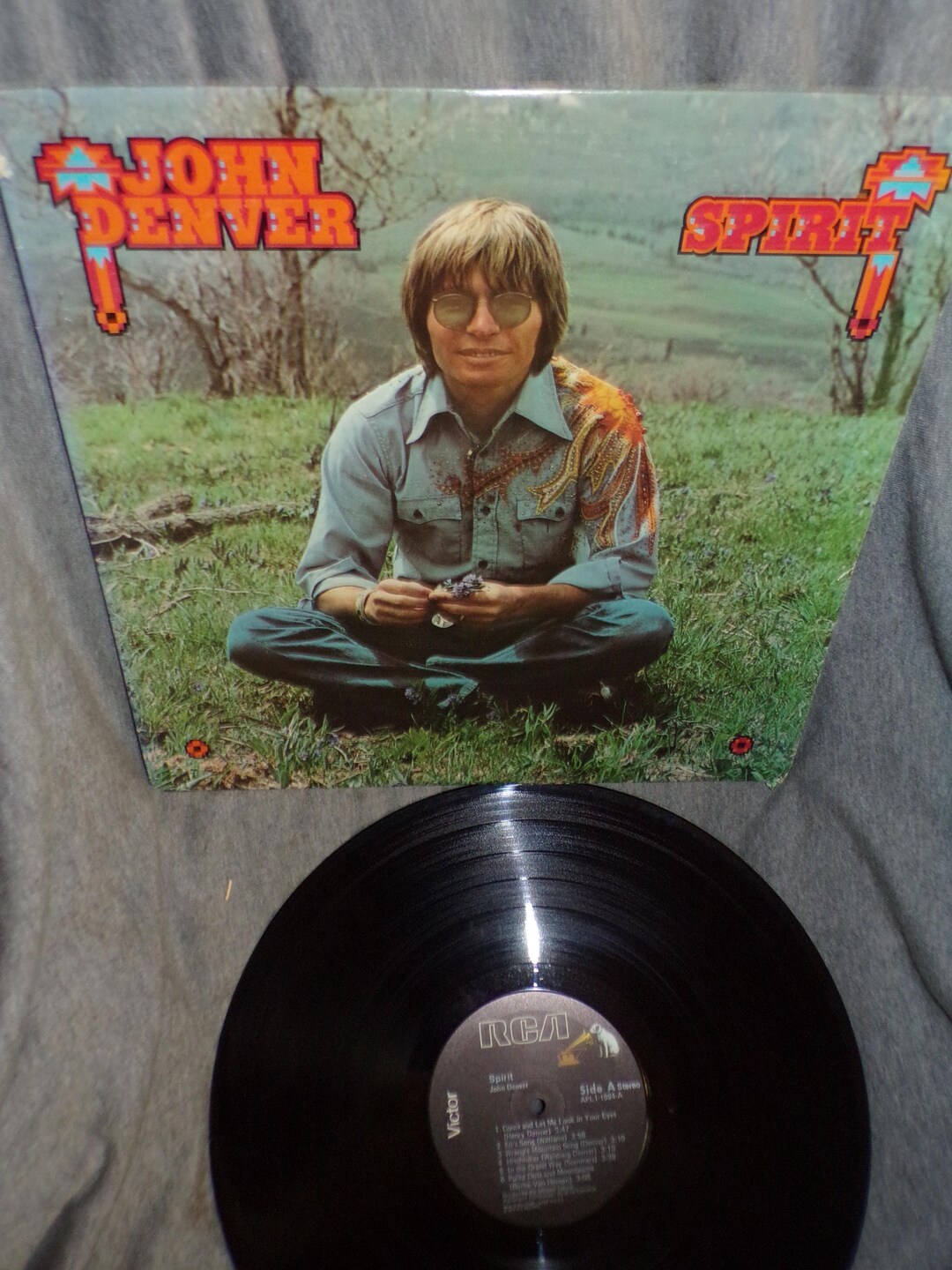 John Denver - Spirit, Vintage Record Album Vinyl - Etsy