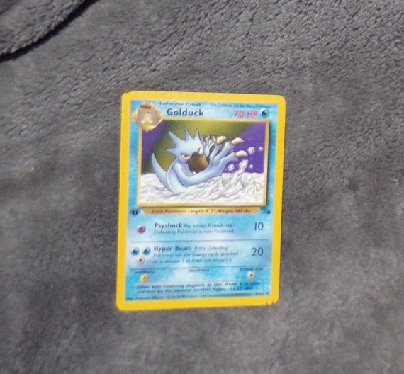Golduck Pokemon Card
