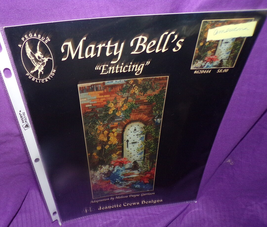 Marty Bell's Enticing Melissa Dayne Garrison Cross Stitch Pattern - Etsy