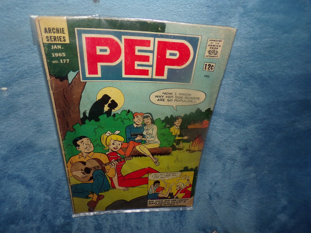 Vintage Comic Book Archie Pep #177 1965 Comic Book - Etsy