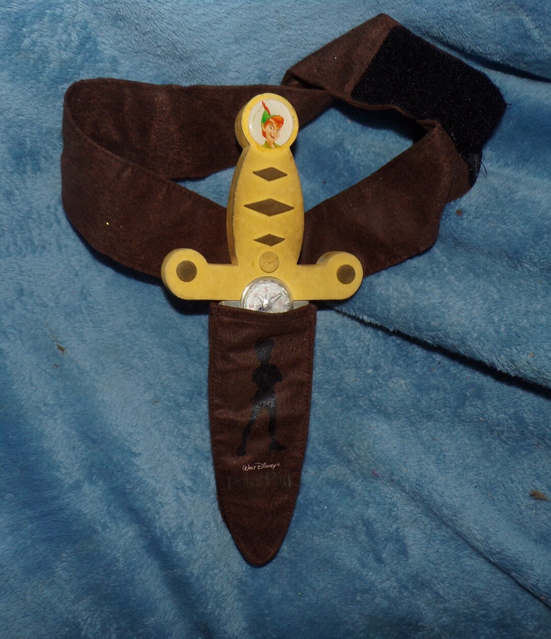Vintage Disney Peter Pan Foam Dagger With Compass and Sheath - Etsy