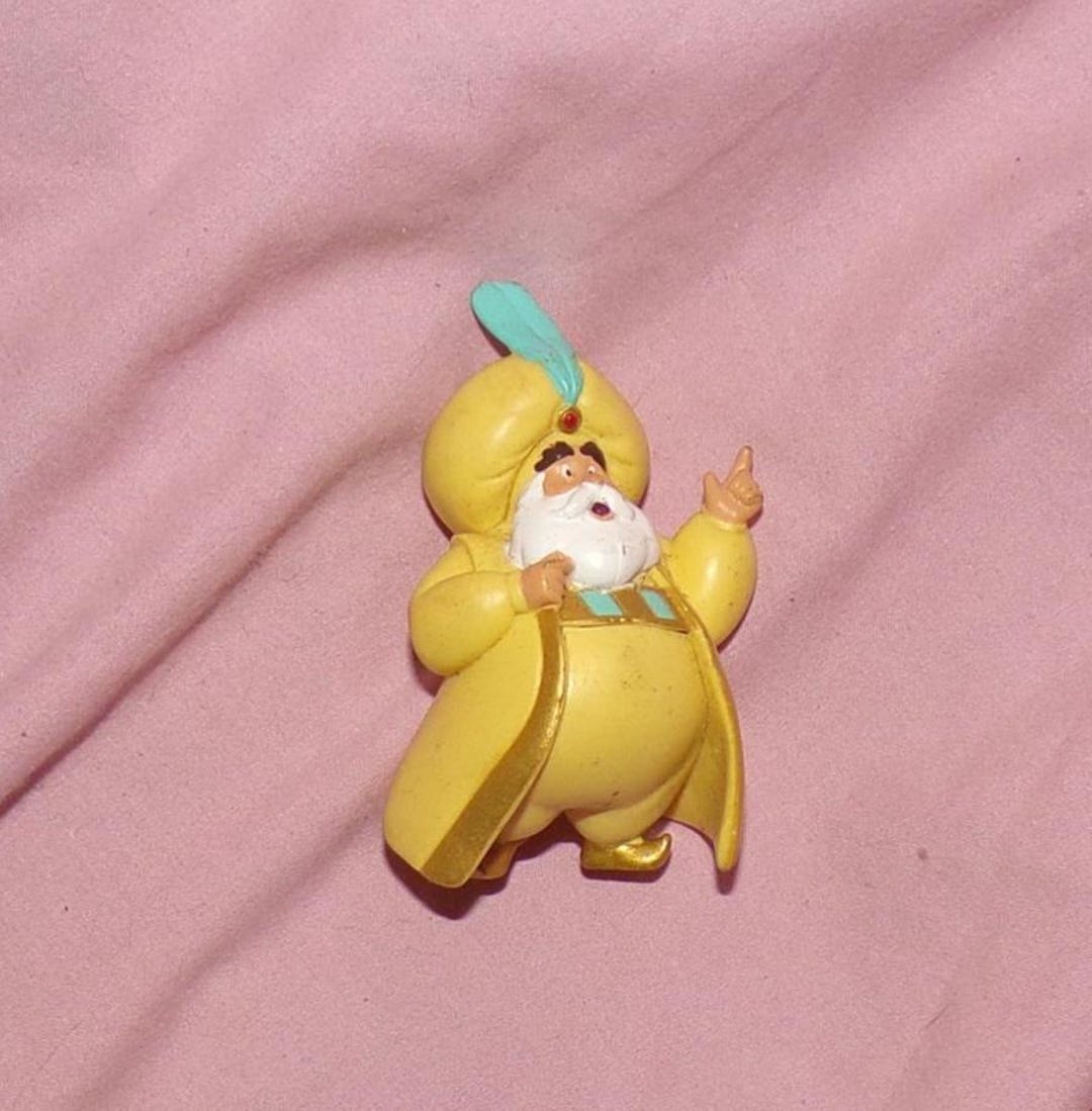 Vintage Walt Disney Aladdin Jasmine's Father Pvc Cake Topper Action ...
