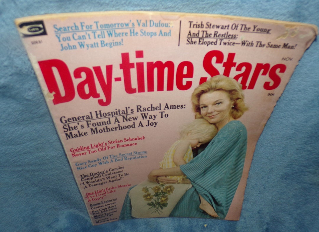 Vintage Magazine Daytime Stars November 1973 Secret Storm Search for ...