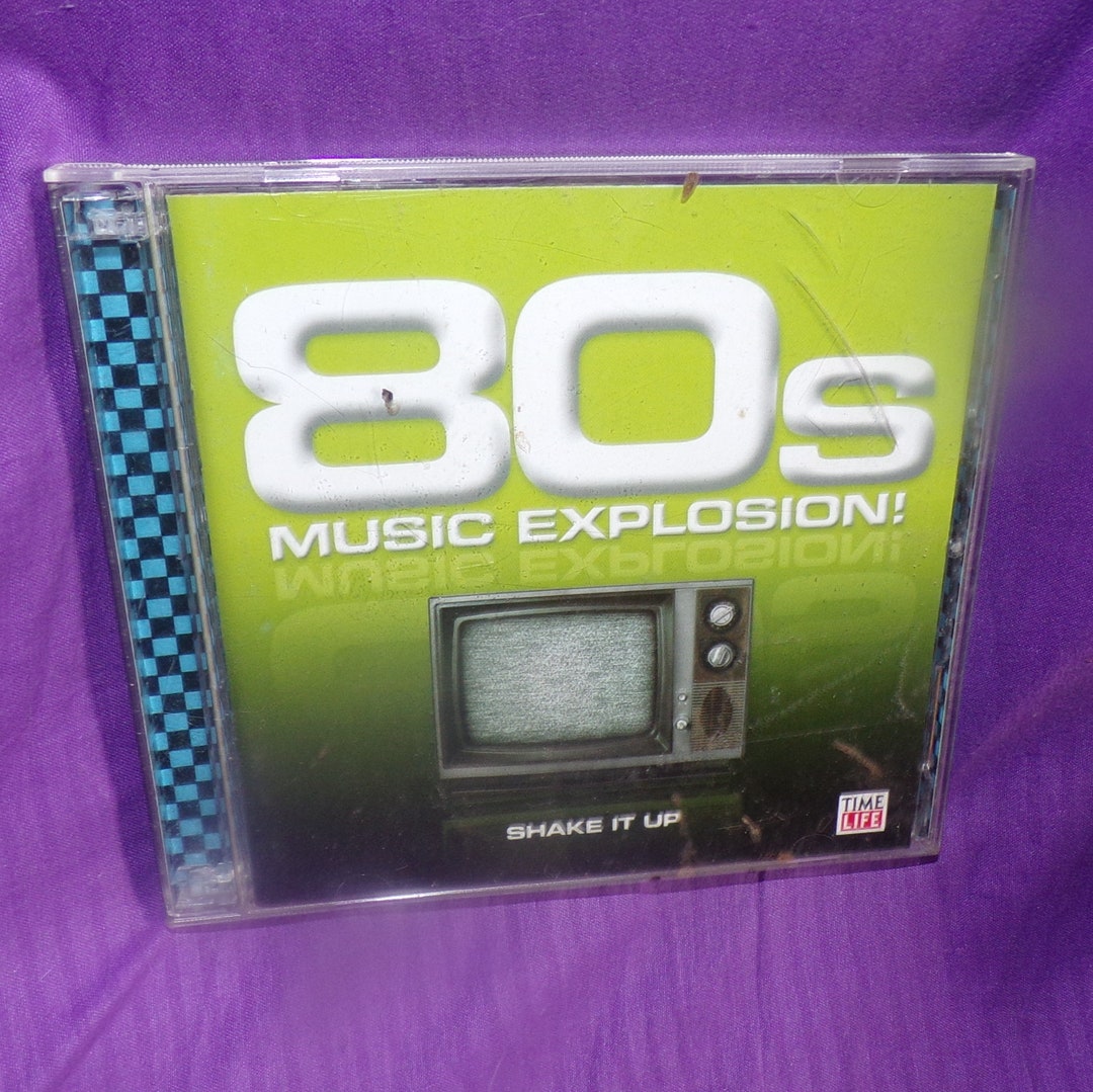 80S Music Explosion Shake It up Yes the Cure the Cars More Time Life Cd - Etsy
