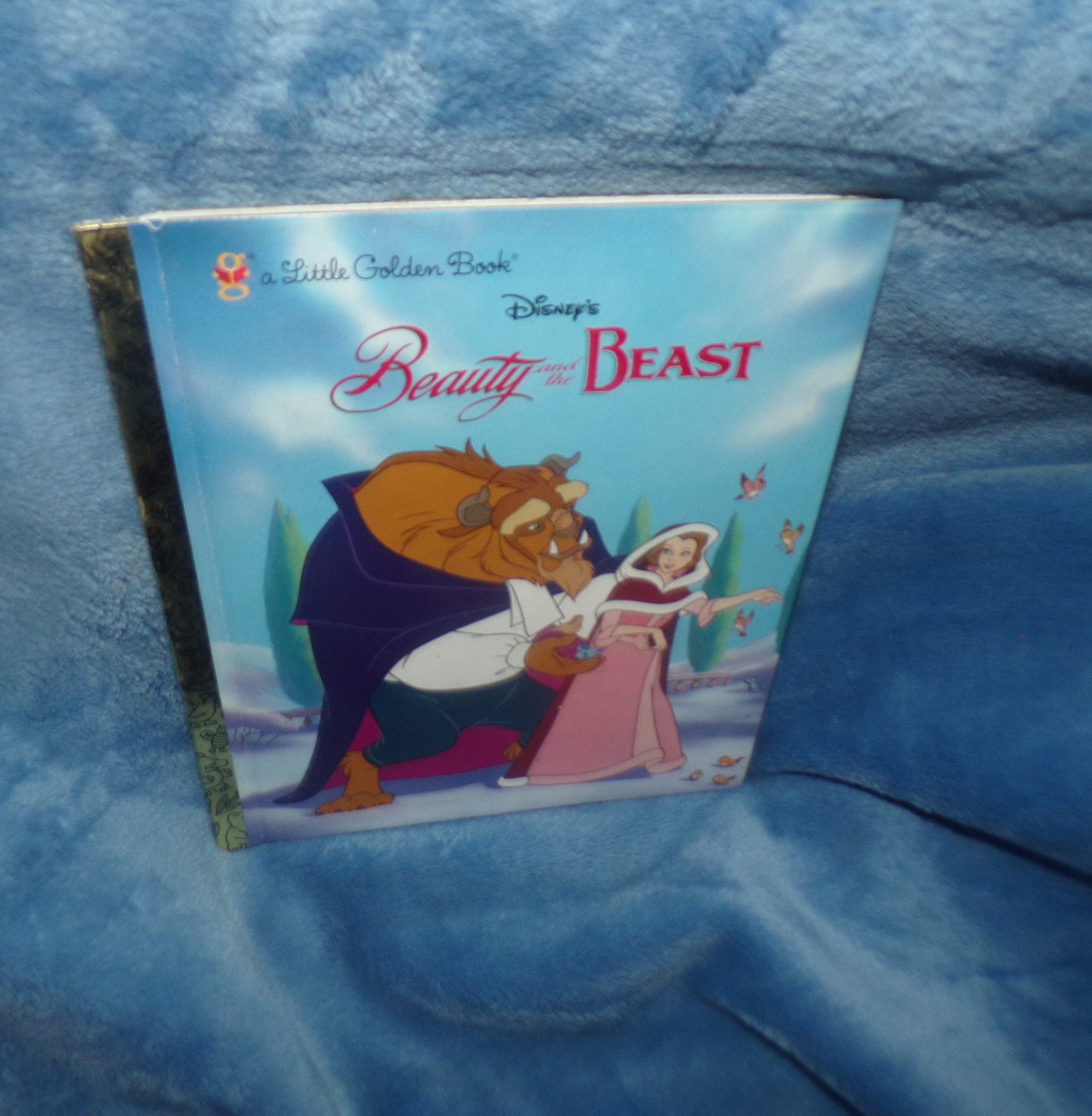 Walt Disney Beauty and the Beast Little Golden Book - Etsy