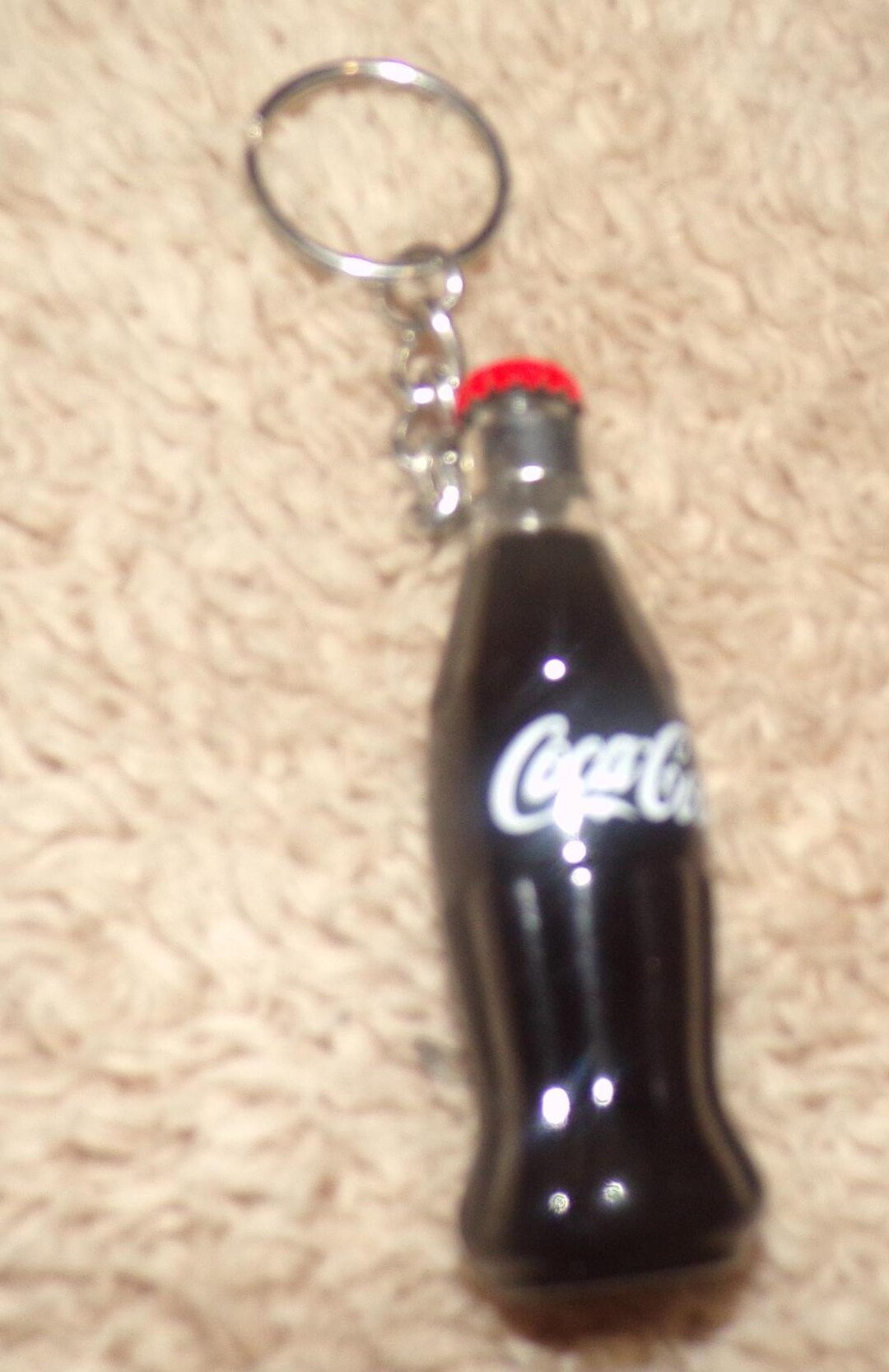 Vintage Coca Cola Coke Coke Bottle Keychain - Etsy
