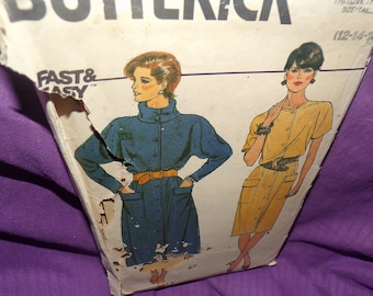 Butterick Sewing Pattern 6744 Misses Dress Size 12-16 FF UNCUT - Etsy