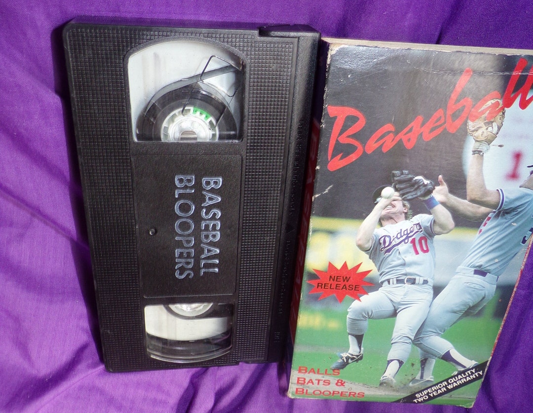 Baseball Balls Bats and Bloopers Vhs - Etsy