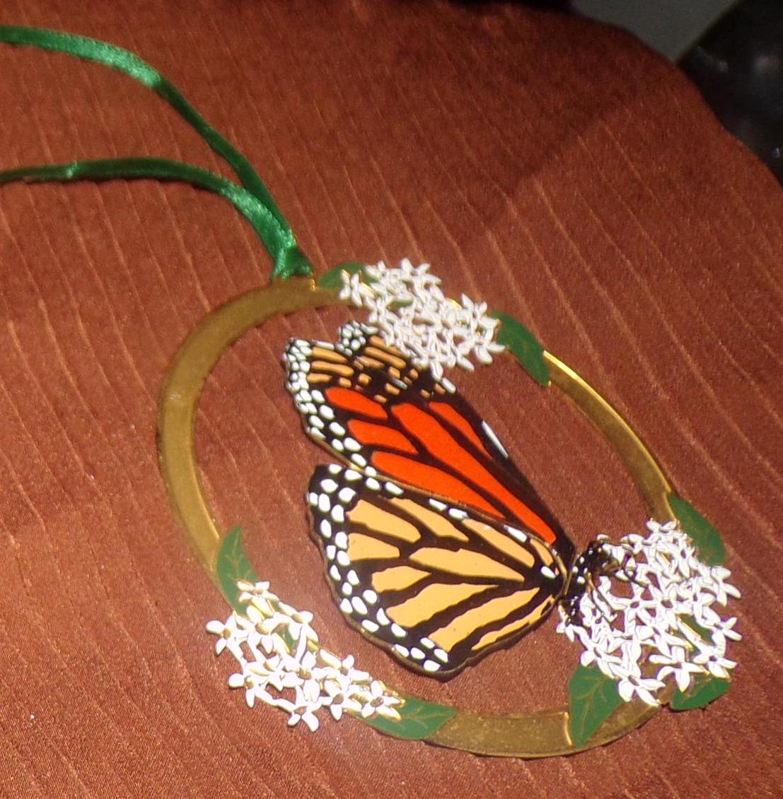Vintage Metal Butterfly Ornament Steve Bixby Florida Series - Etsy