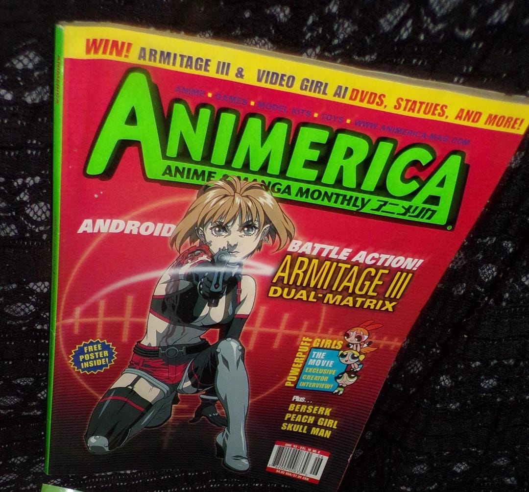Animerica: Anime & Manga Monthly June 2002 Magazine - Etsy
