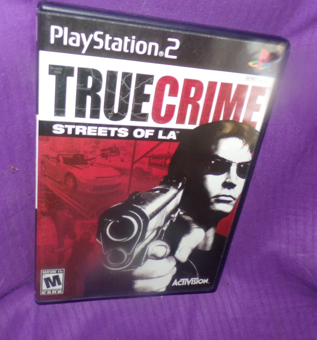 True Crime Streets of LA Playstation 2 Game Complete With Manual - Etsy