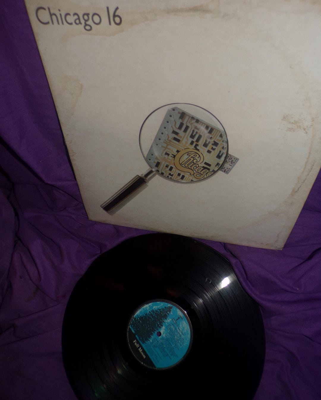 Vintage Chicago - "chicago 16" Vinyl Record Lp Record Album - Etsy
