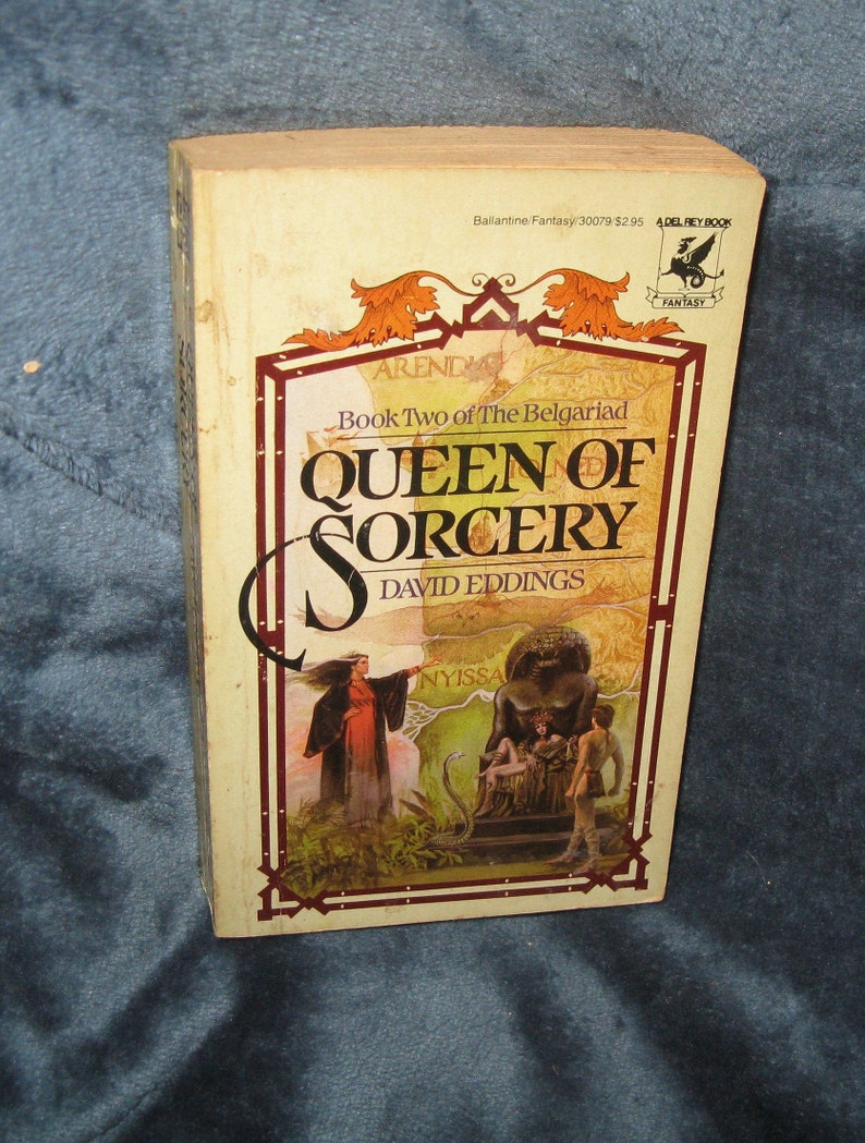 Vintage 1982 Del Ray Sci Fi Book 2 the Belgariad Queen of - Etsy