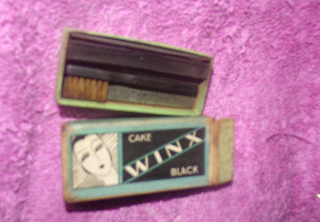 Vintage Wink Cake Mascara With Brush Antique Makeup - Etsy