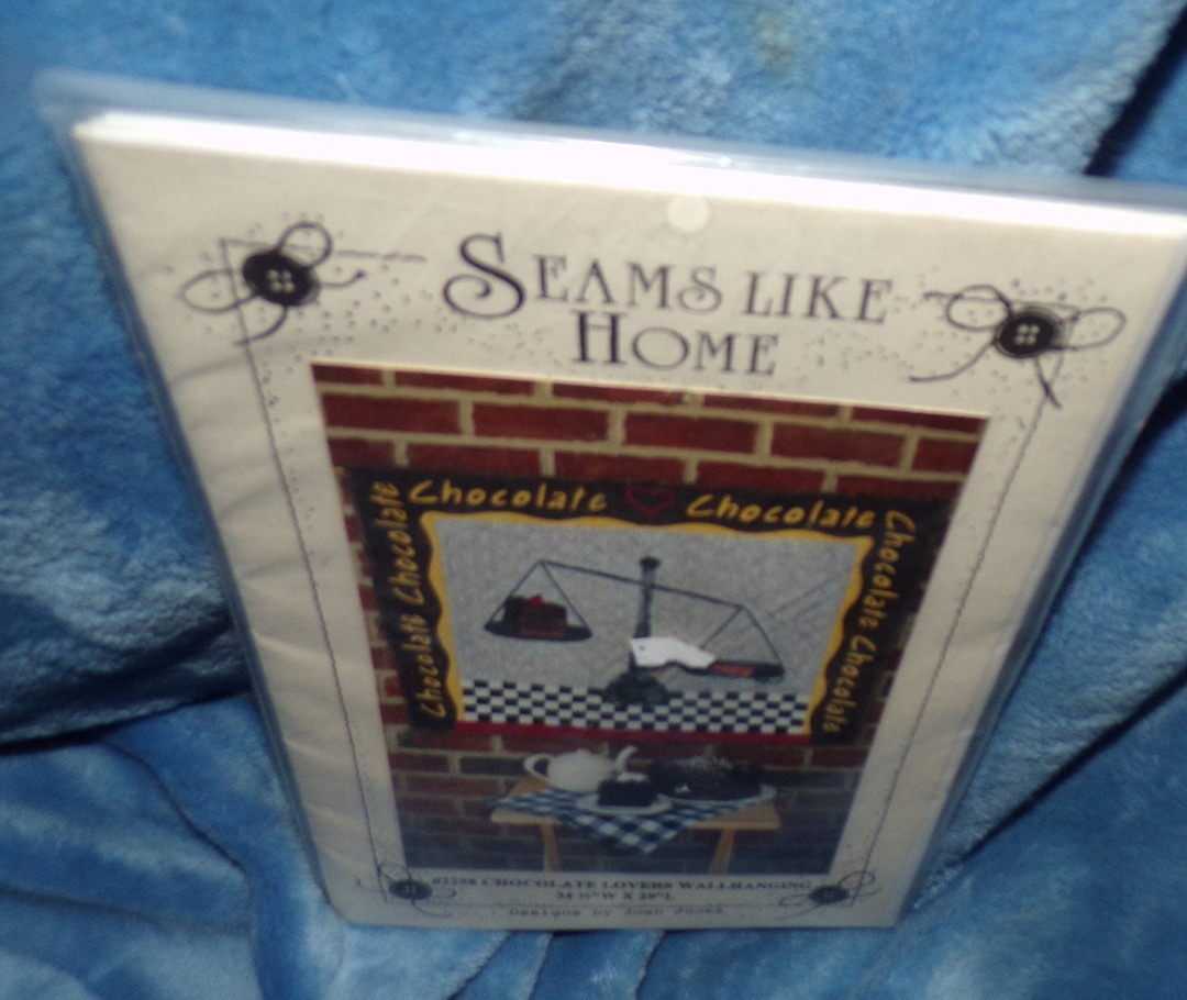 Seams Like Home Joan Jones Pattern Chocolate Lovers Wall-hanging 34 1/2 ...