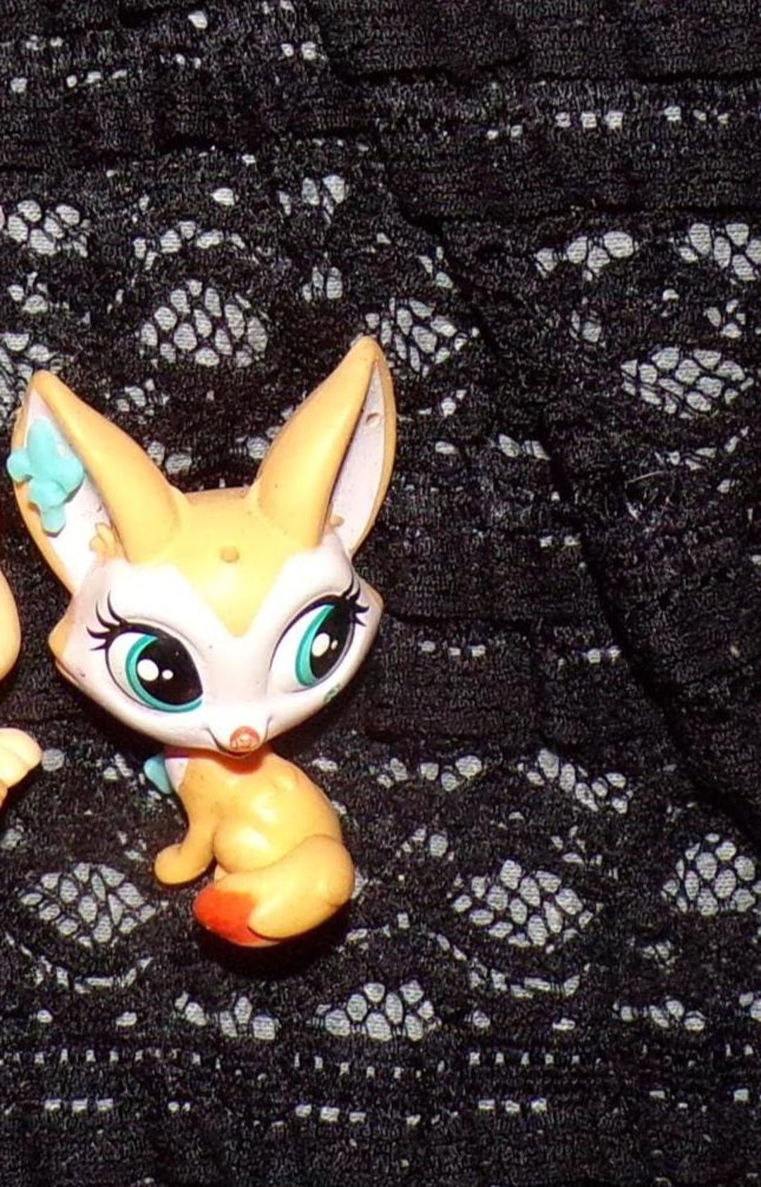 Vintage Authentic Littlest Pet Shop LPS Roxy Reddington Fennec the Fox ...