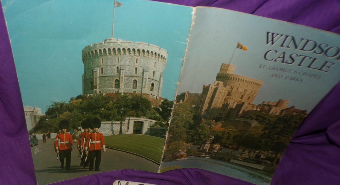 Windsor Castle St George's Chapel and Parks Guide Book - Etsy