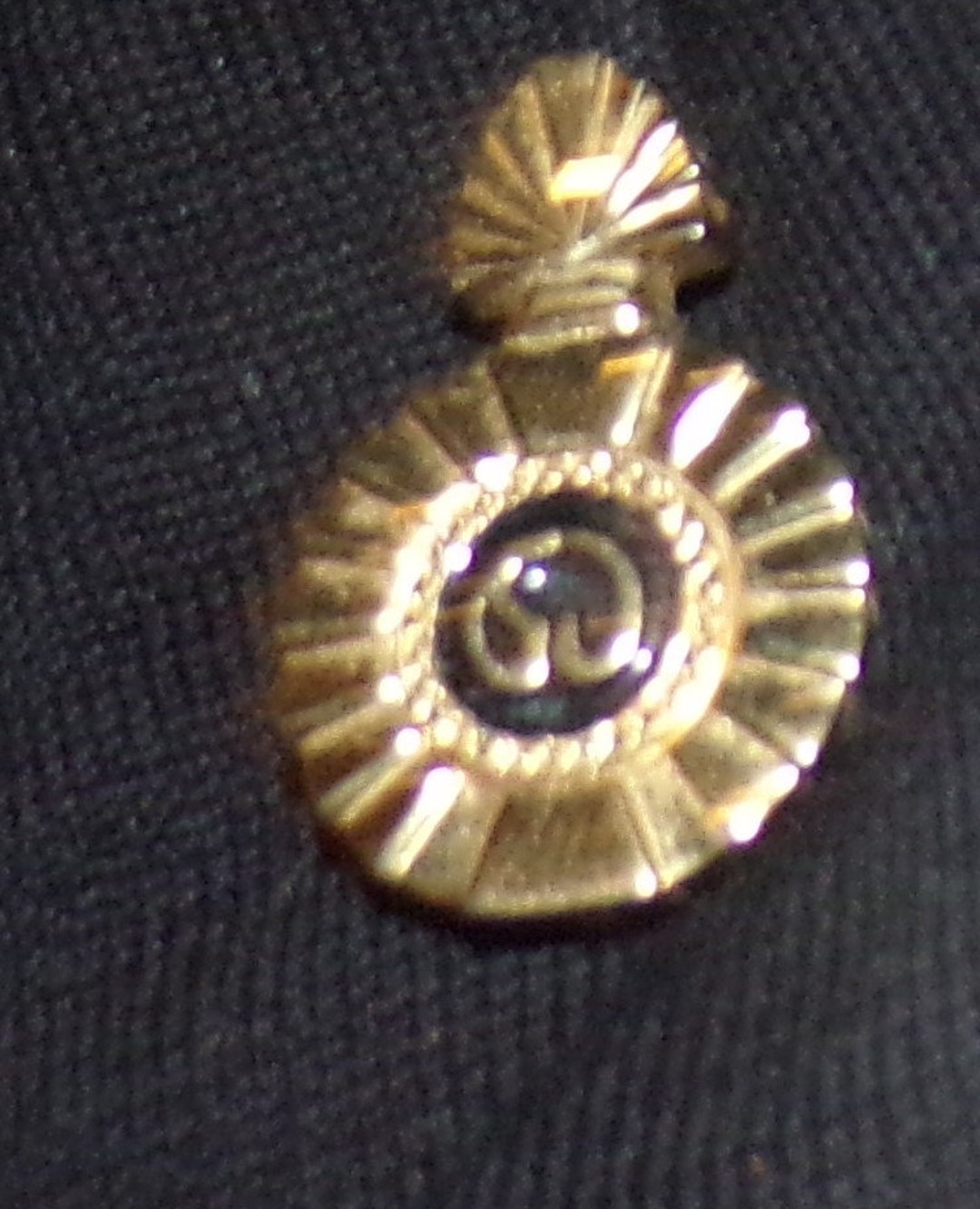 Vintage Saint John Perfume Bottle Brooch Pin Gold Black Enamel St John ...