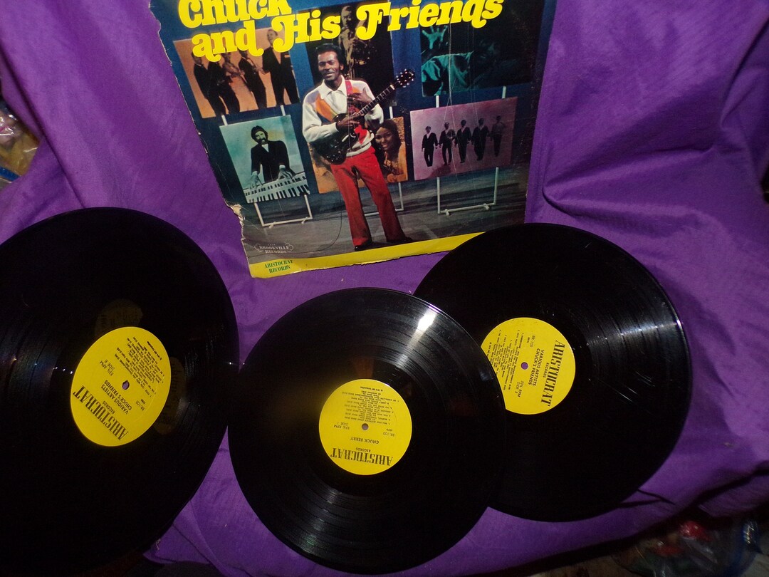 Vintage Chuck and His Friends 3 Record Set Record Album Vinyl - Etsy