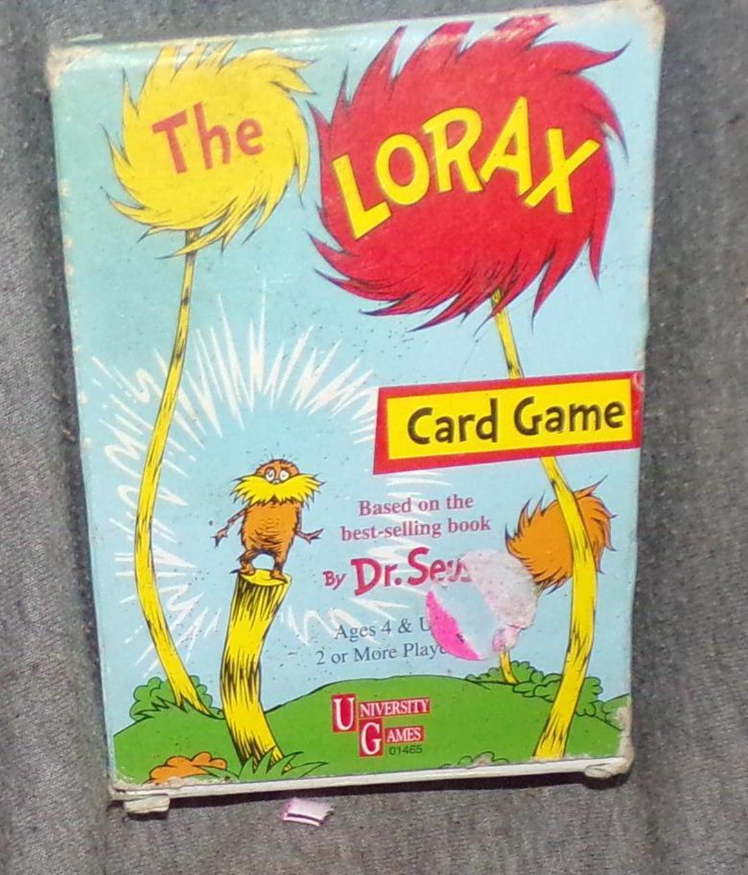 Complete Dr Seuss the Lorax Card Game - Etsy