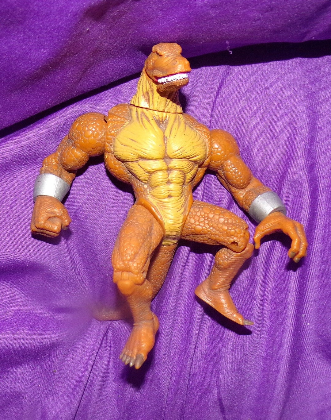 Vintage 1998 Marvel Toy Biz Stegron Action Figure Toy Super Villains ...