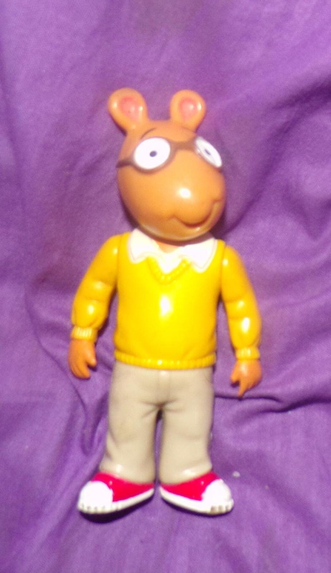 Arthur the Aardvark Pvc Figure Cake Topper 4" Tall - Etsy
