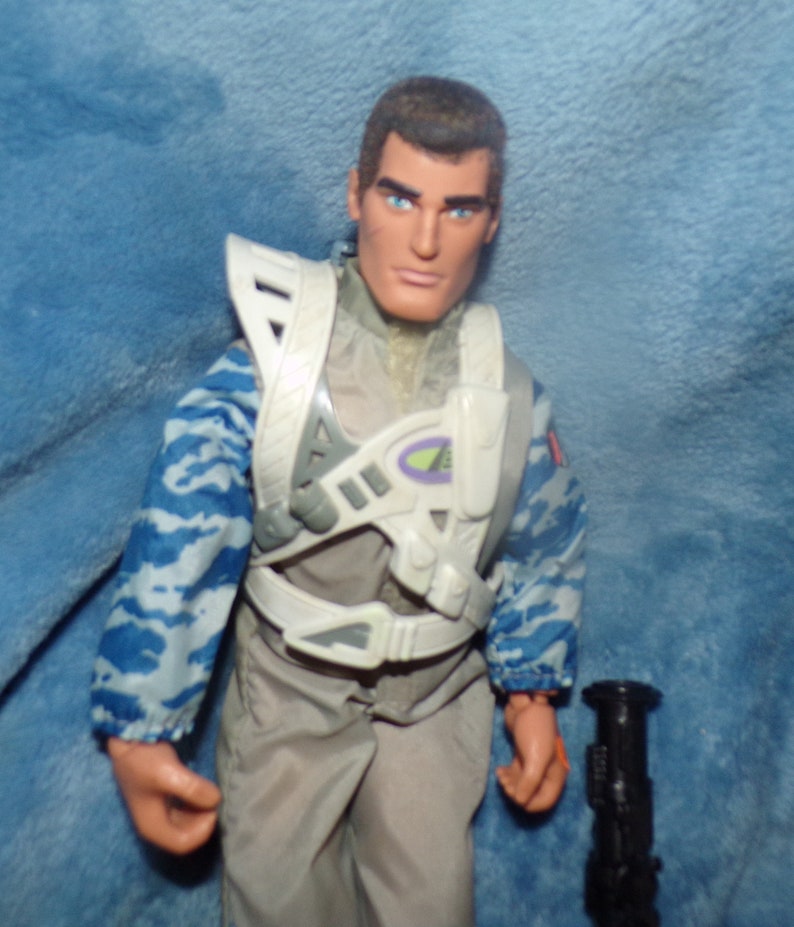 Vintage Action Man 1:6 Scale Figure Blue Camo Jumpsuit Hasbro - Etsy