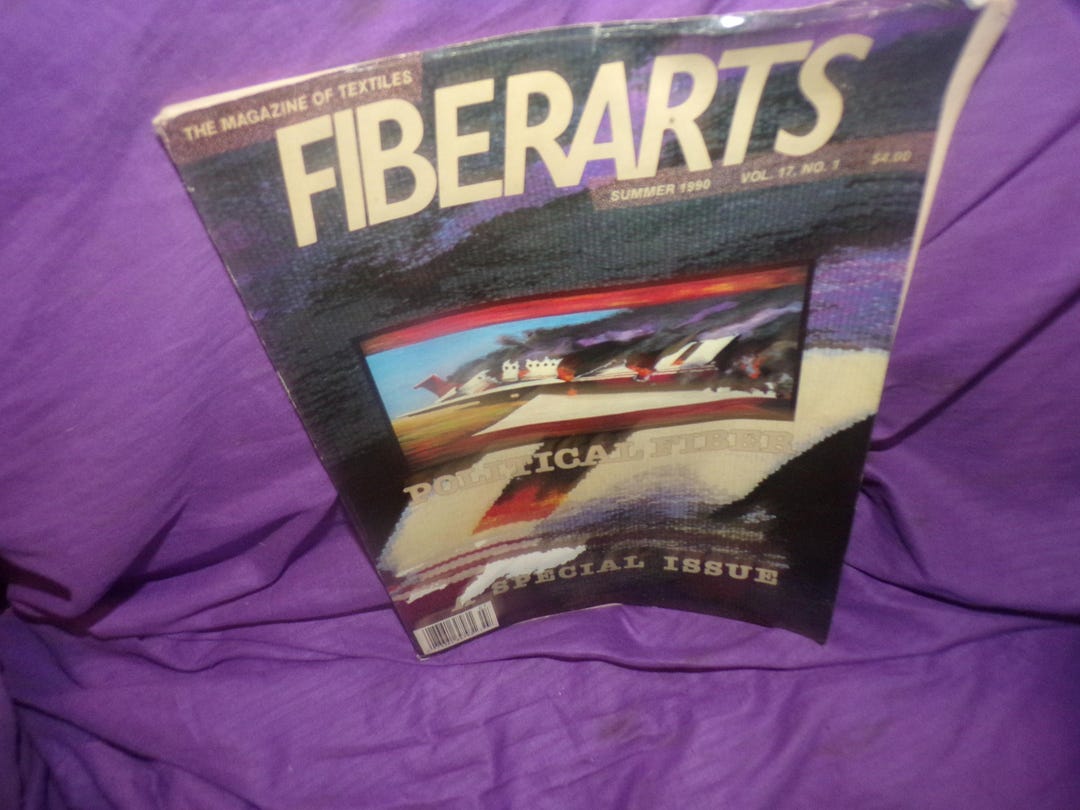 Fiberarts Summer 1990 Magazine Weaving Instruction - Etsy