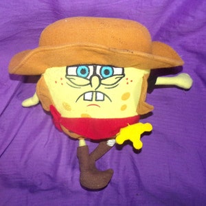 Spongebob Squarepants Plush, Sheriff, Spongebob Plush, Rare ...