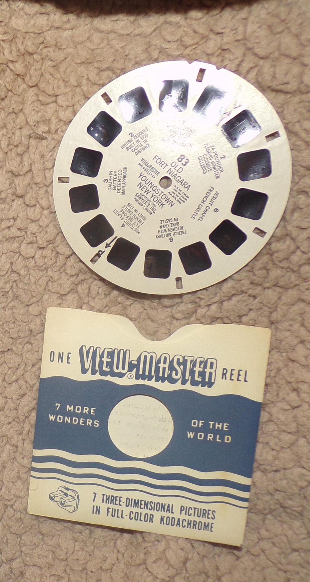 Vintage View Master Viewmaster View-master Old Fort Niagara - Etsy
