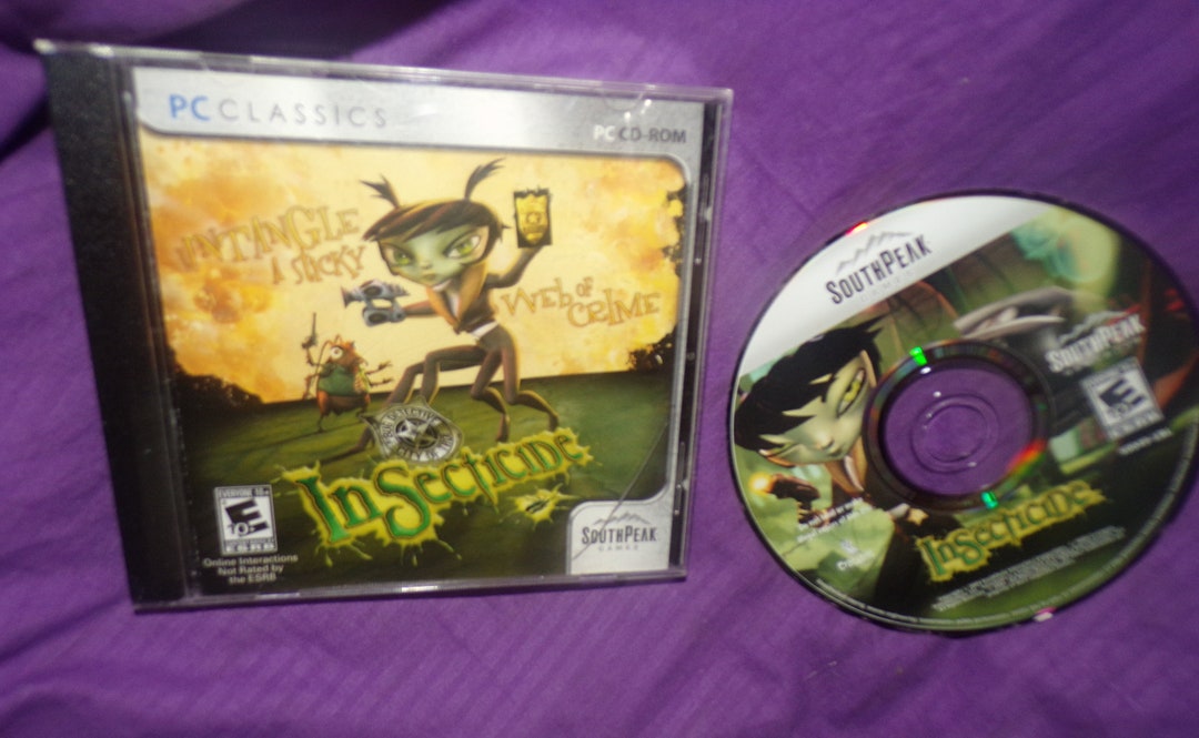 PC Games Insecticide Vintage Pc Game Windows - Etsy