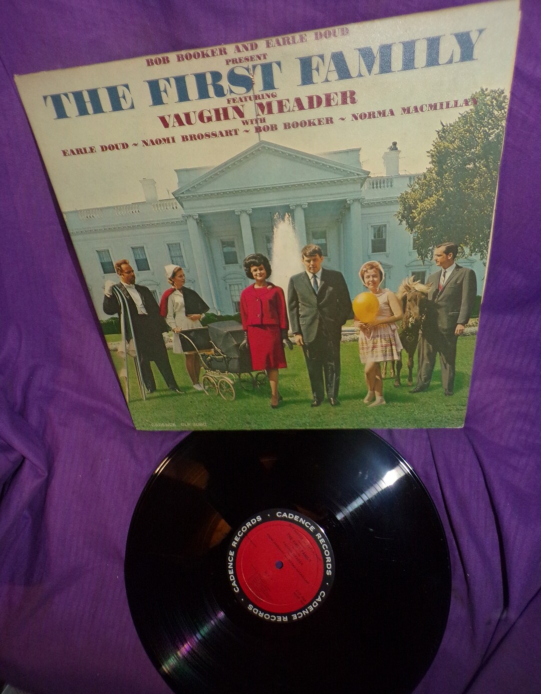 The First Family Vaughn Meader Presidental Spoof Lp Vinyl Album Record ...