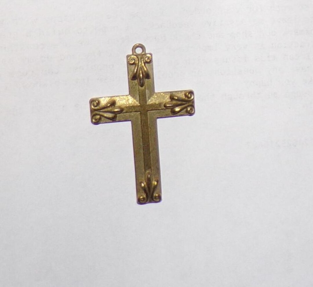 Prosperity Cross Medal Rev Ewing Religious Grace Faith Pendant - Etsy