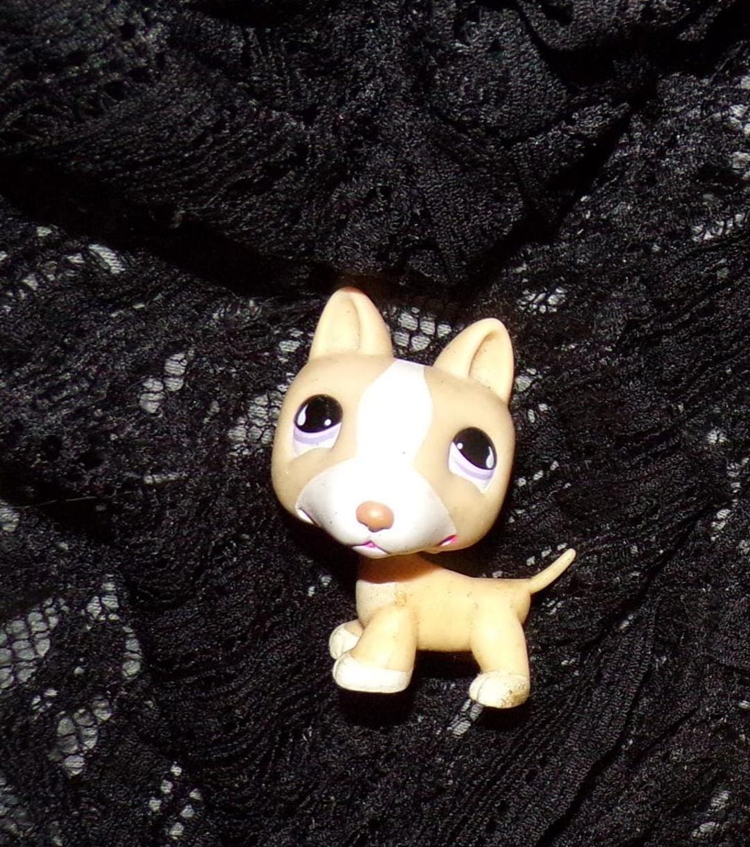 Vintage Authentic Littlest Pet Shop LPS 860 LPS Authentic Cream White ...